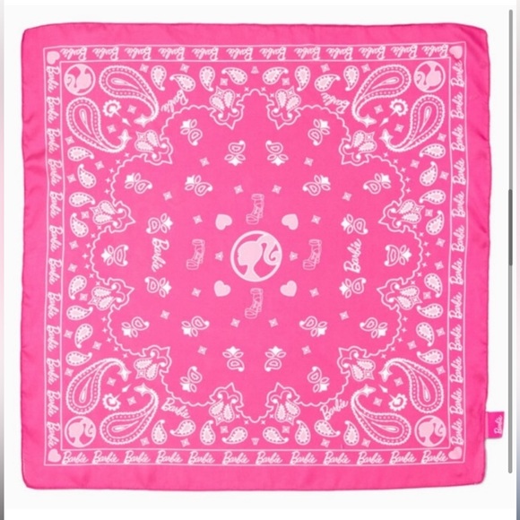 Barbie | Accessories | Barbie The Movie Pink Bandana Last One | Poshmark
